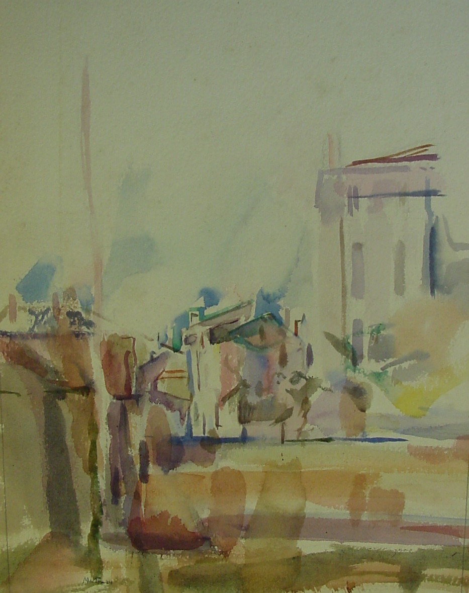 Paintings by Owen Merton.